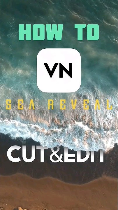VN Sea Waves Text Reveal Edit Tutorial || - YouTube
