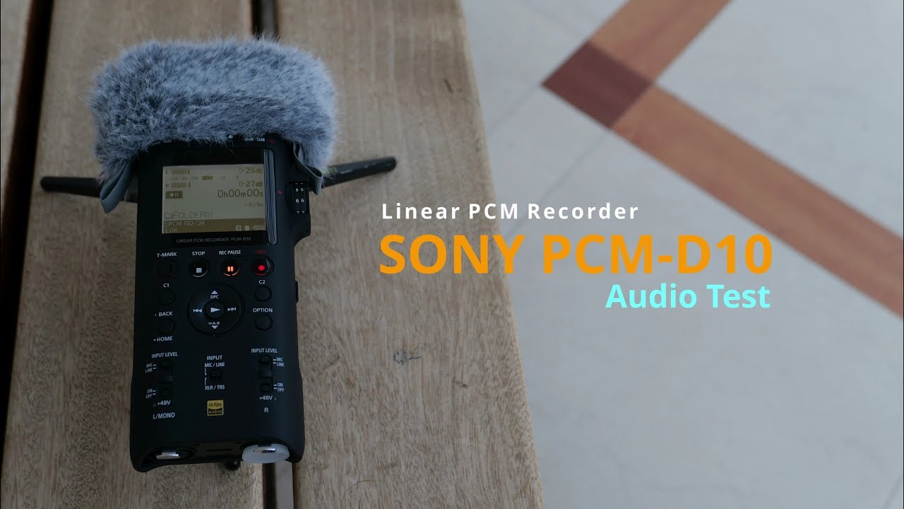 SONY / PCM-D10 - YouTube
