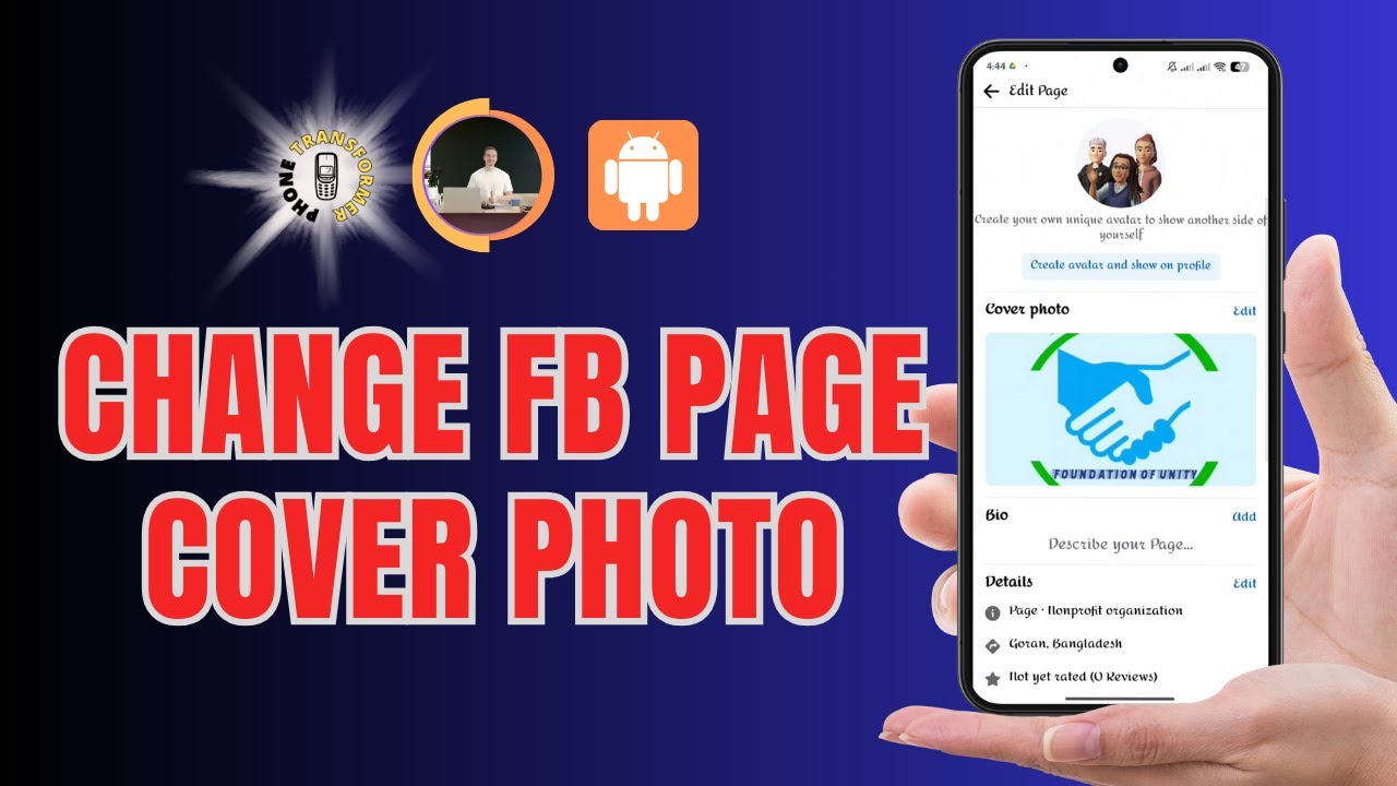 How to Change Your Facebook Page Cover Photo | Refresh Your Profile ...