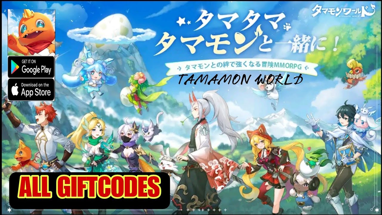Tamamon World Gameplay & All 6 Giftcodes - MMORPG Game Android iOS ...