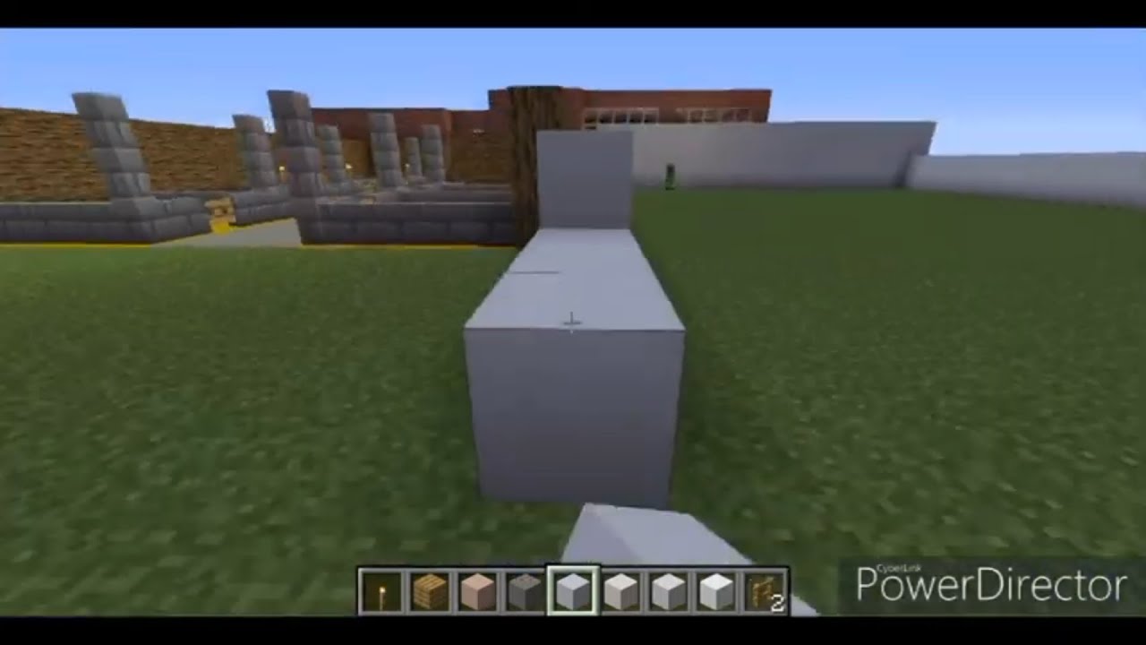 Minecraft riding school/horses/manege - YouTube