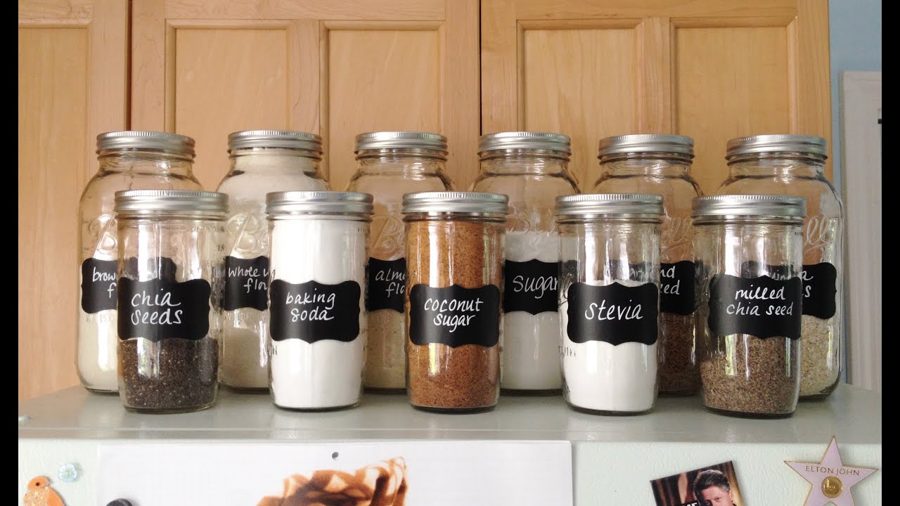 Cute & Cheap Ingredient Storage - YouTube