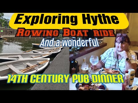 DISCOVERING Hythe / ROW BOATS / BEACH /THE WHITE HART Pub / DINNER ...