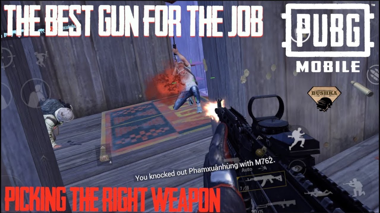 BERYL M762 - ADAPT YOUR GUN SELECTION PUBG MOBILE THE BUSHKA - YouTube