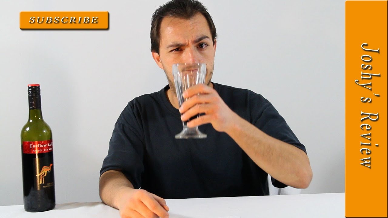 Joshy's Review S1 E9 - Sweet Red Roo (Yellow Tail) Wine - YouTube