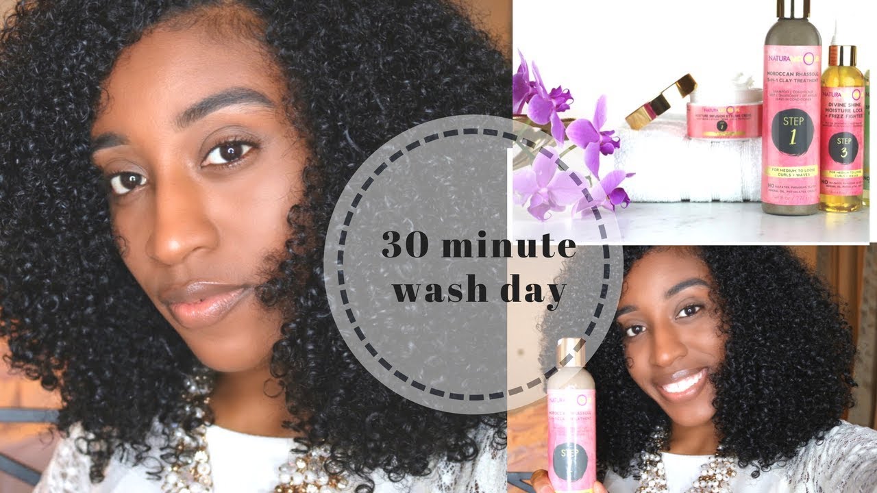 Naturalicious 30 min Wash Day Routine| Natural Hair - YouTube