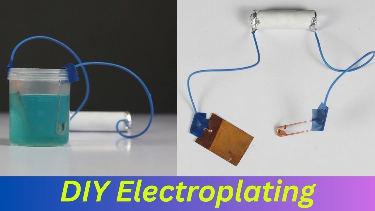 DIY Electroplating | ThinkTac | DIY Science - YouTube