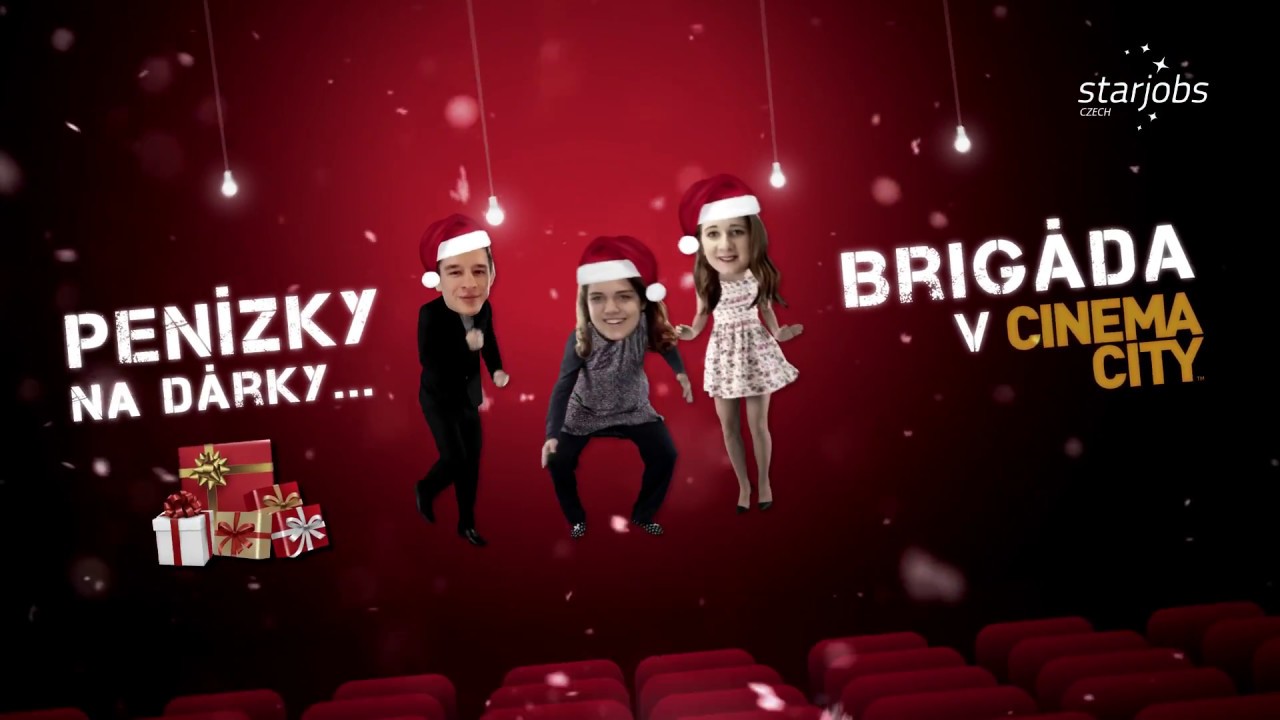 Penizky na darky - brigada v Cinema City - YouTube