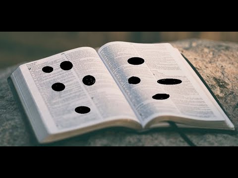 The "Swiss Cheese" Bible - YouTube