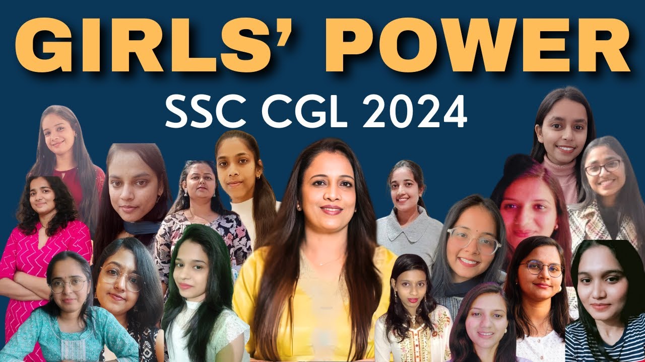 SSC CGL 2024 Champions | Girls Power | English With Rani Ma'am - YouTube