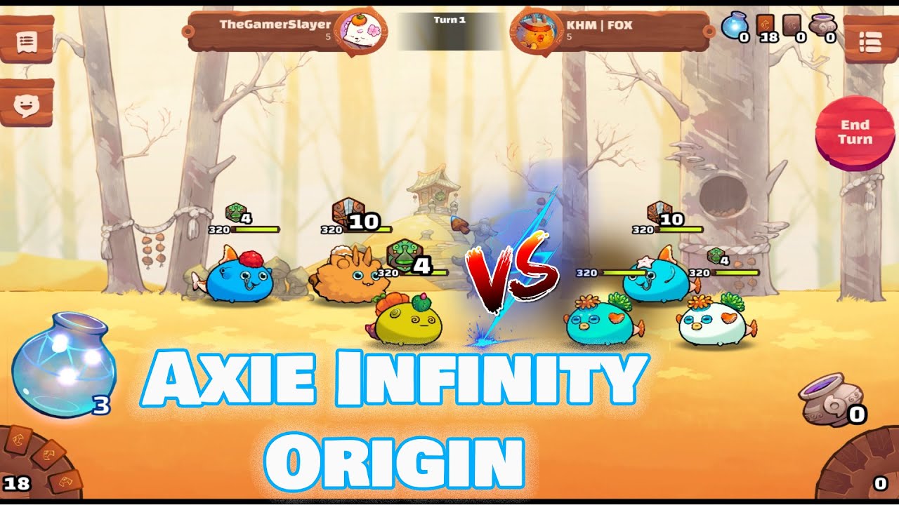 Axie Infinity: Origin Early Access Arena Gameplay ABP TEAM 🆚 AAA TEAM ...