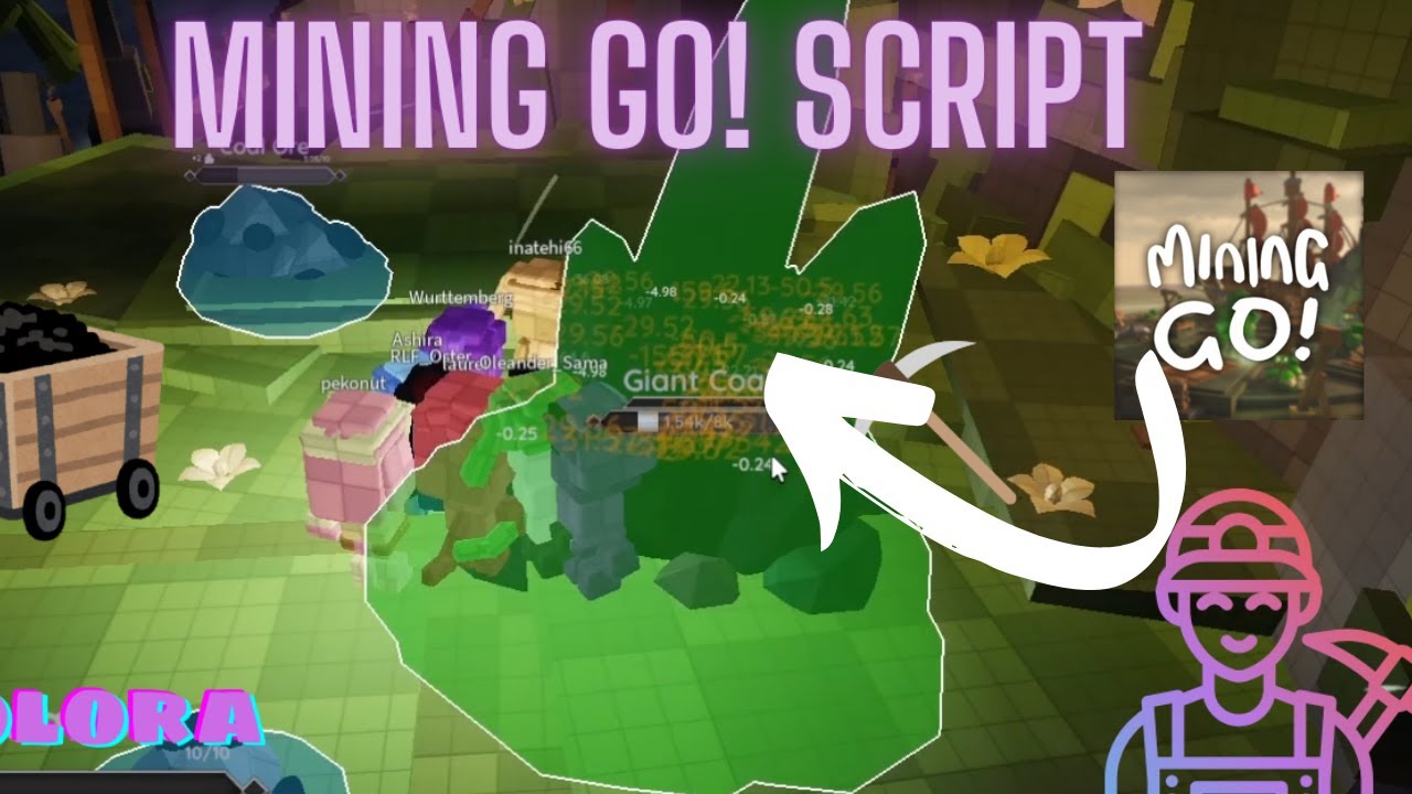 [NEW] Mining GO! Script/Hack - Auto Mine Ores - YouTube