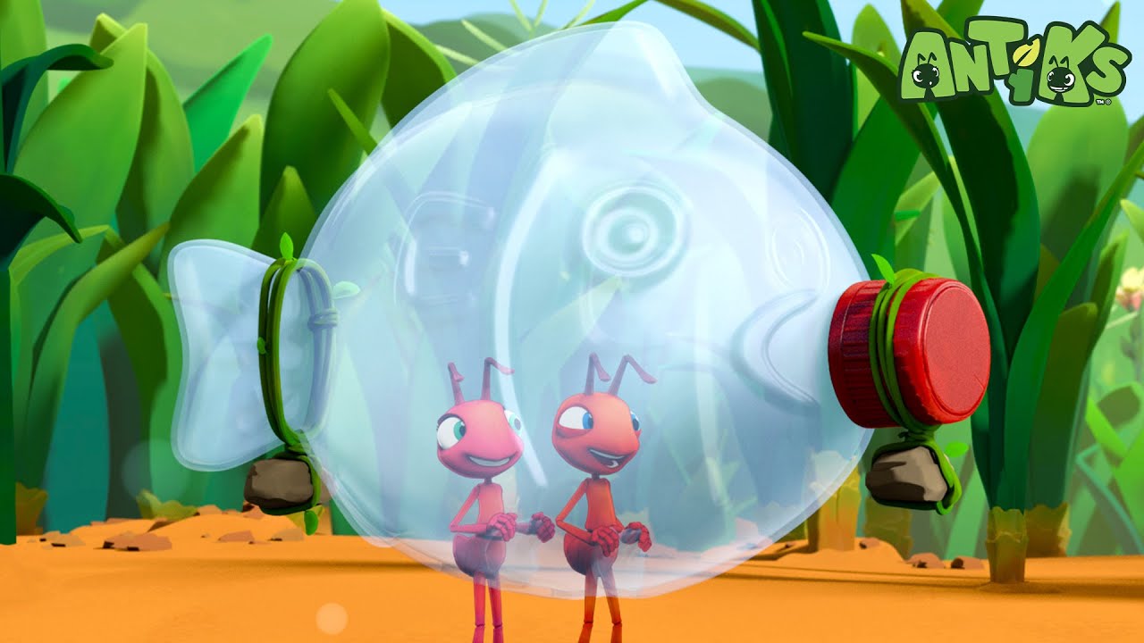 Ants Build A Submarine | Antiks | Moonbug Create - YouTube