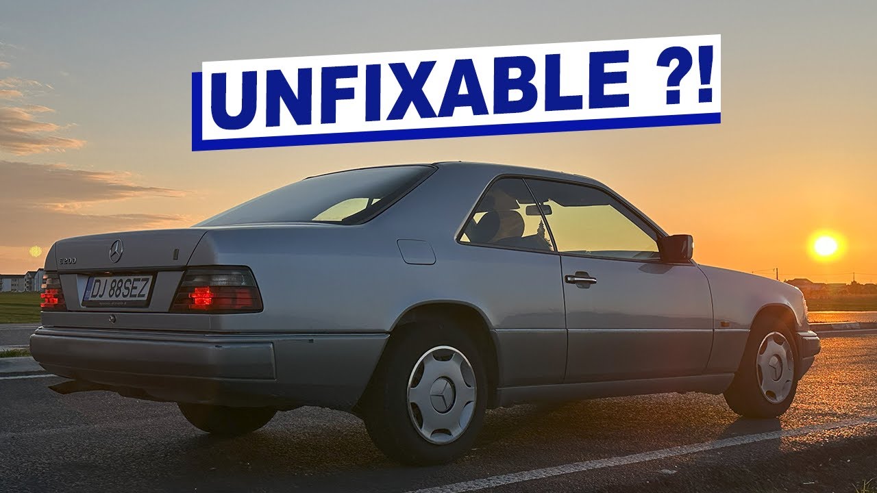 Welding, Painting, Cleaning Trunk Restoration- Mercedes-Benz W124 E200 ...