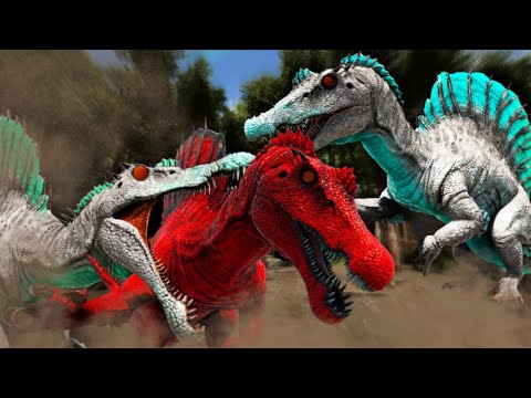 MEU PAI É UM CHARLATÃO! SOU UM BEBÊ ESPINOSSAURO! Ark Survival Evolved ...