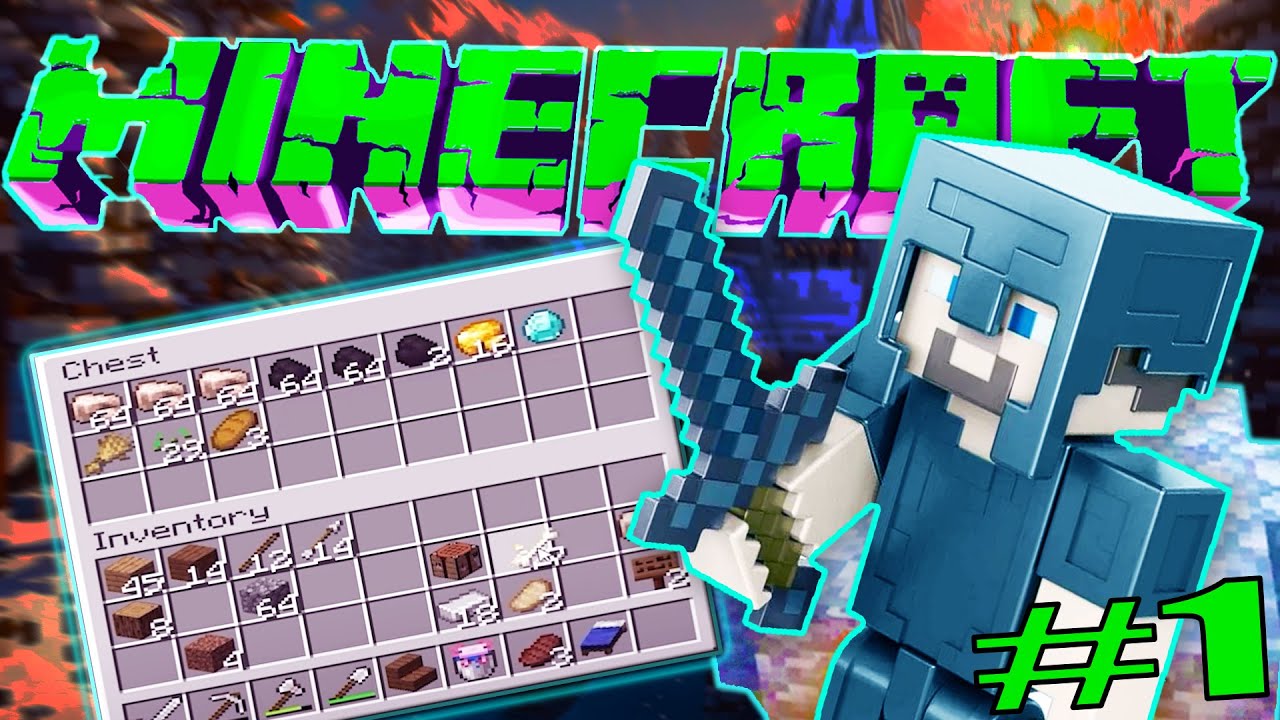 Full iron armor in minecraft | Minecraft survival series # 1 - YouTube