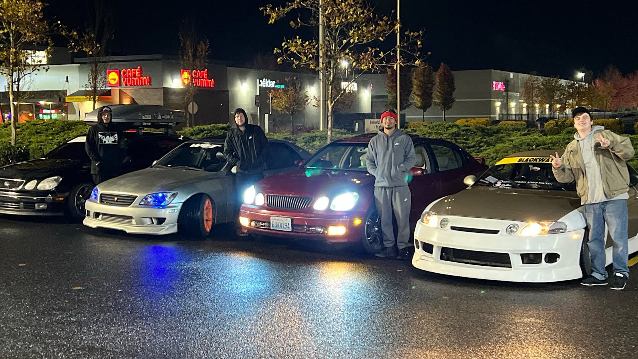 A Night Of Street Drifting With My Best Friends - YouTube