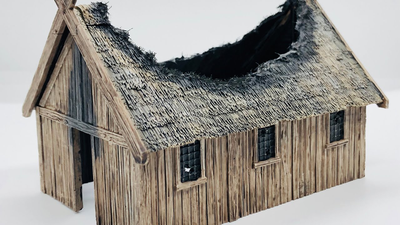 Rohan House Conversion Middle Earth Strategy Battle Game - YouTube