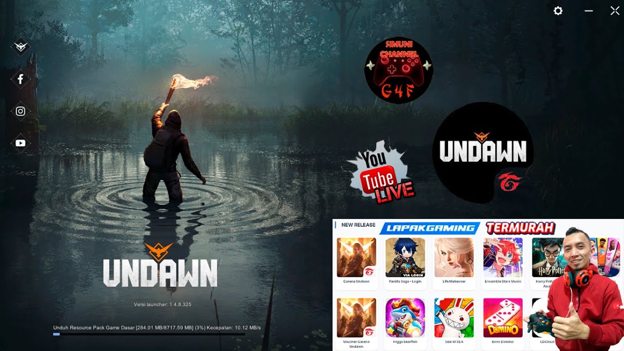 🔴LIVE GARENA UNDOWN - Settt dah ini games KEREN PISAN! #01 - YouTube