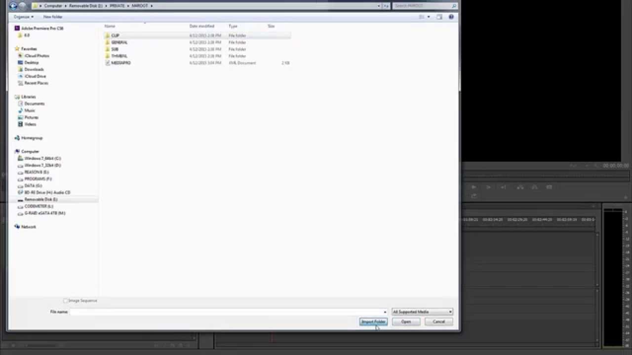 How To Open Sony A7s Files in Premiere Pro - YouTube