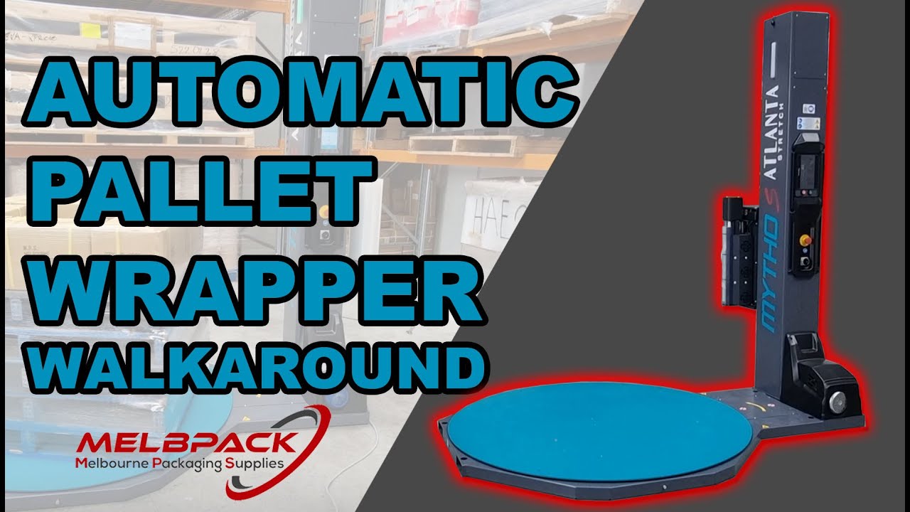 Automatic Pallet Wrapping Machine Walkaround | Mytho S Ayra by Atlanta ...