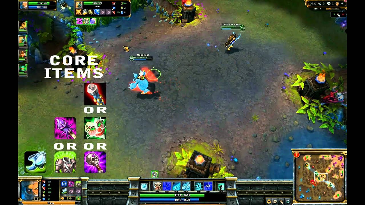HD League of Legends Nunu Guide - AP Nunu [1/2] - YouTube