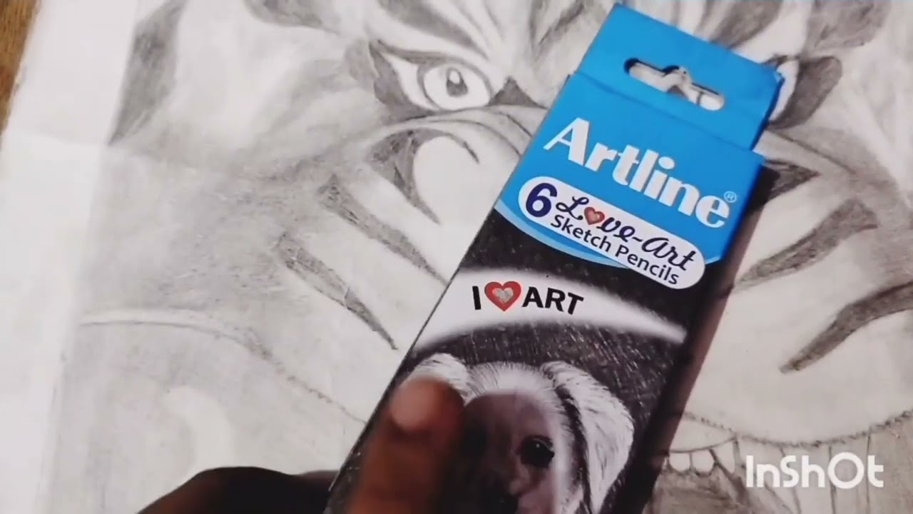 Tiger pencil shading art detailing video and artline shading pencil # ...