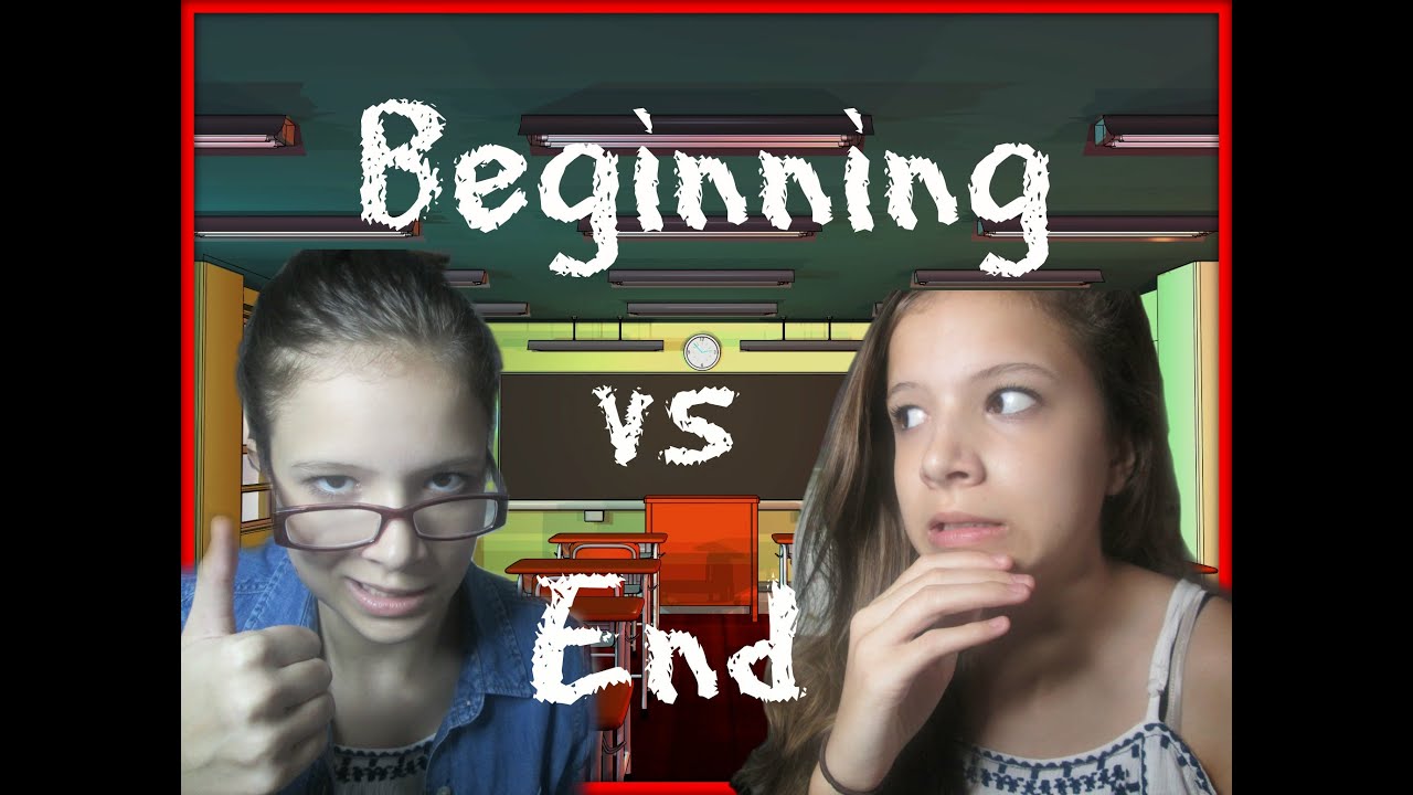 Teachers: BEGINNING vs END - YouTube
