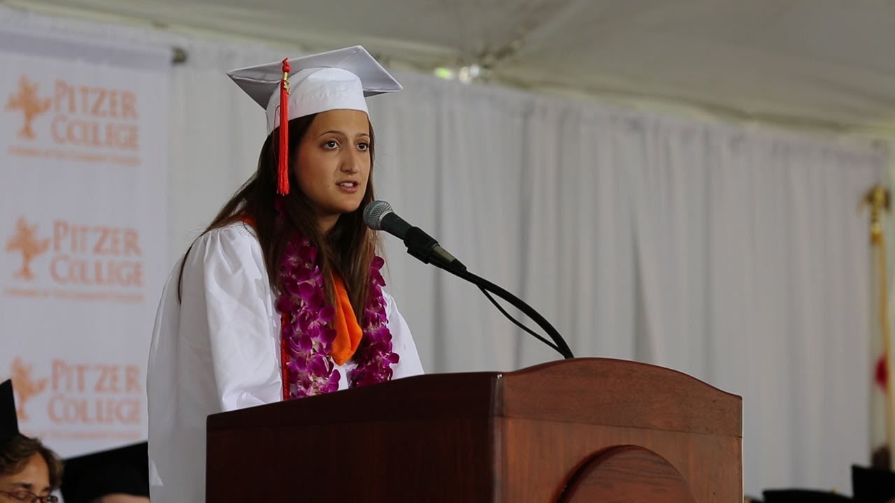 Senior Class Speaker l Sarah Maibach '13 l Pitzer College 2013 ...