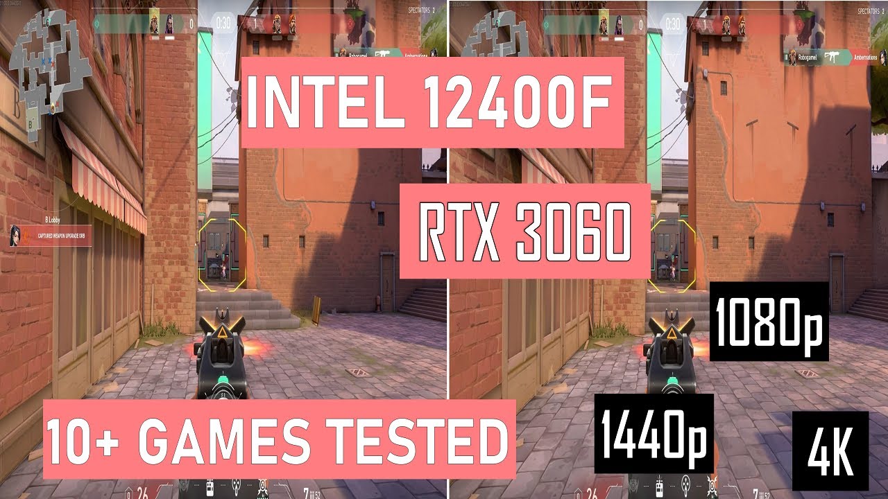 intel i5 12400F Gaming benchmarks - YouTube