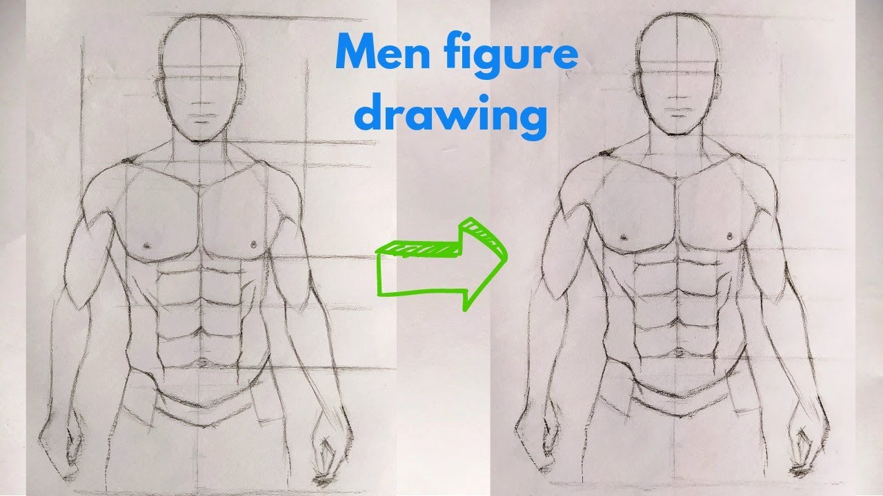 figure drawing (humen figure) - YouTube