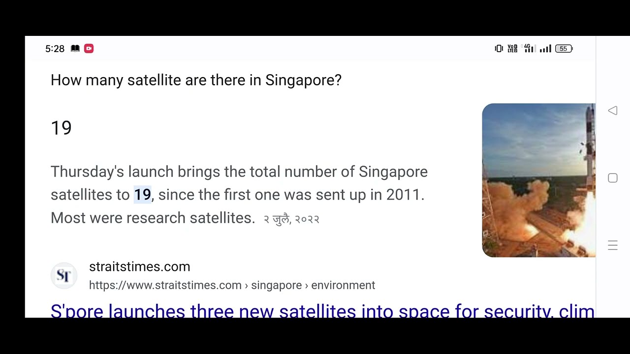 Satalite Singapore || Satalite Information || Satalite Information ...