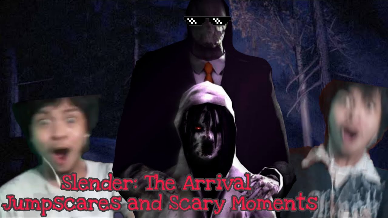Slender: The Arrival - Jumpscares (and retarded) Moments - YouTube