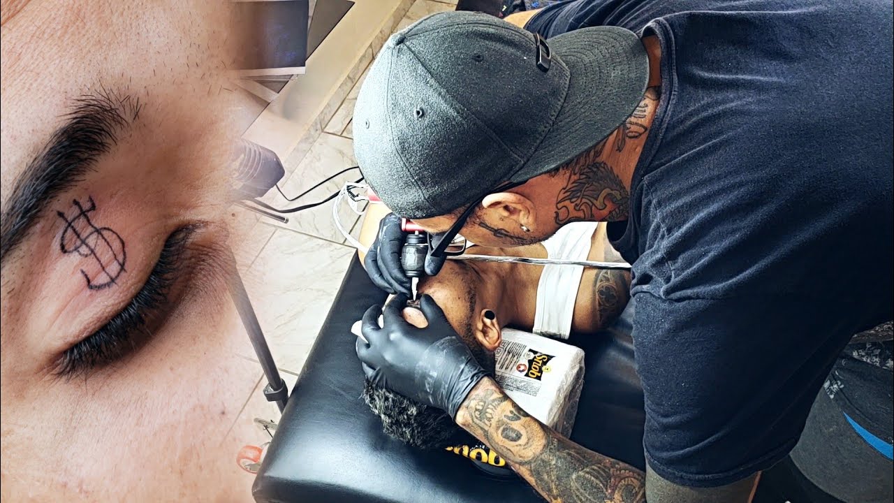 TATUAGEM NA PÁLPEBRA - YouTube