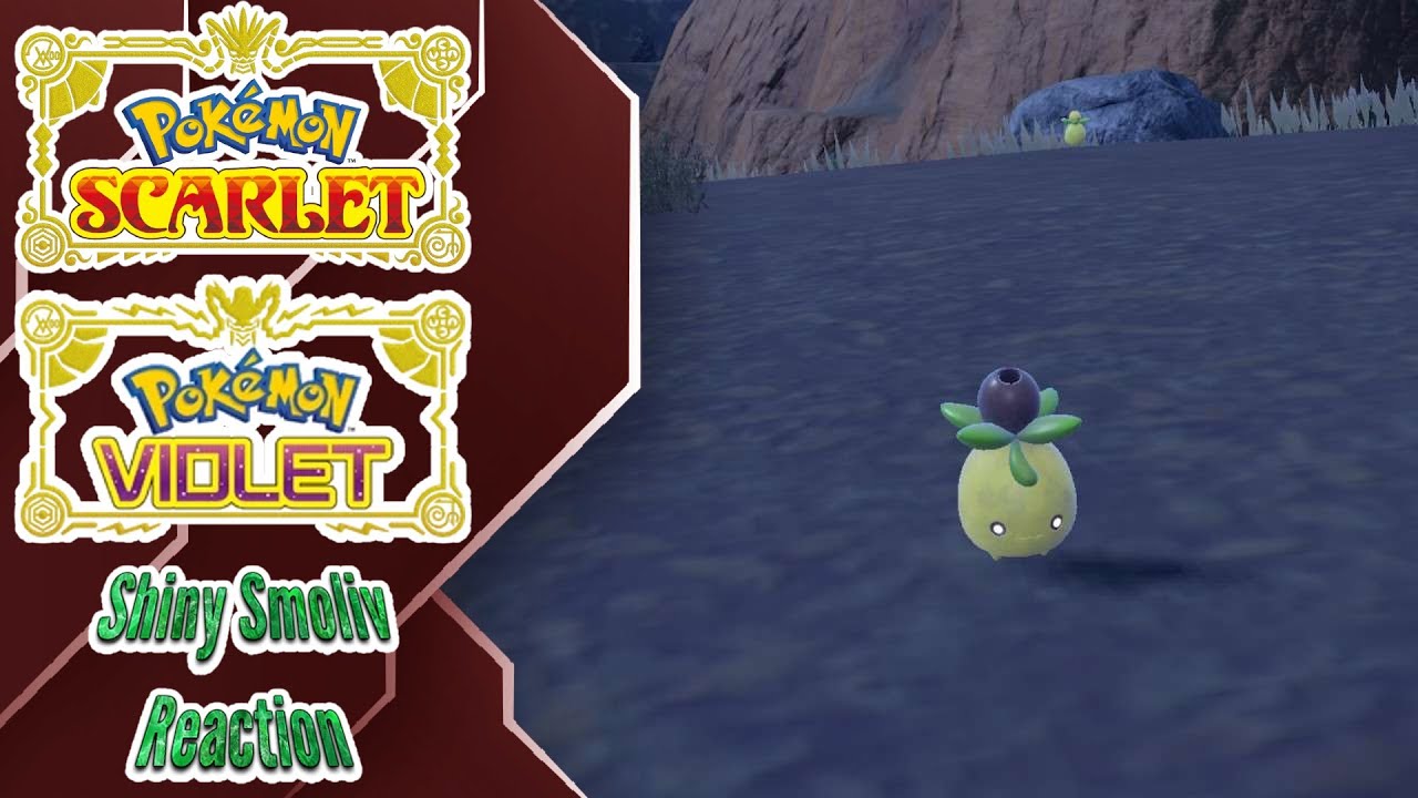 Shiny Smoliv + Evolution! Pokemon Scarlet & Violet! - YouTube