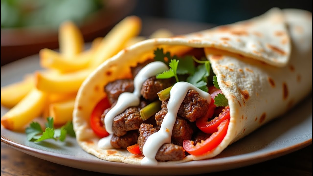 🔥 French Kebab Galette | The Ultimate Paris-Style Street Food Wrap ...