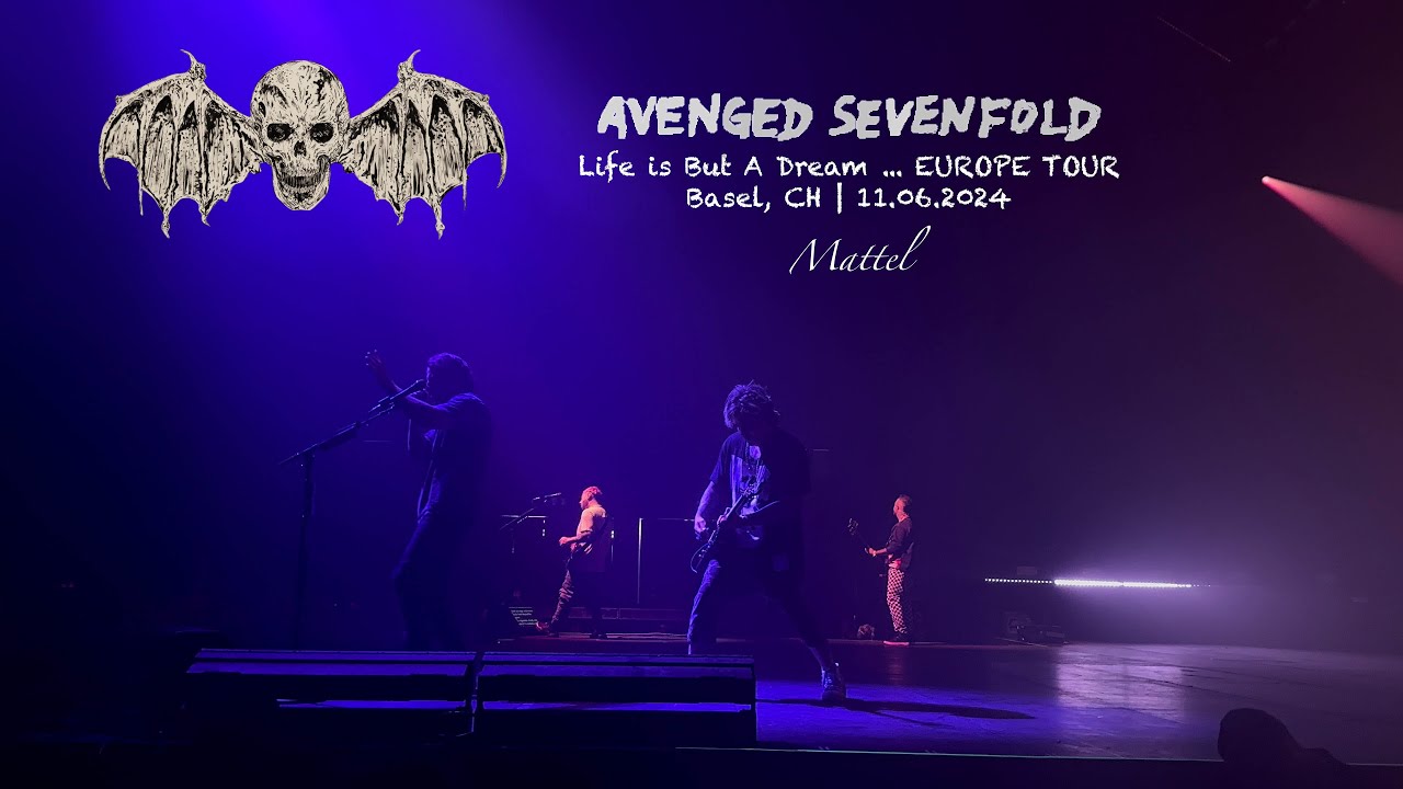 Avenged Sevenfold – Mattel (Live in Basel | 11.06.2024 | 4K | Front Row ...