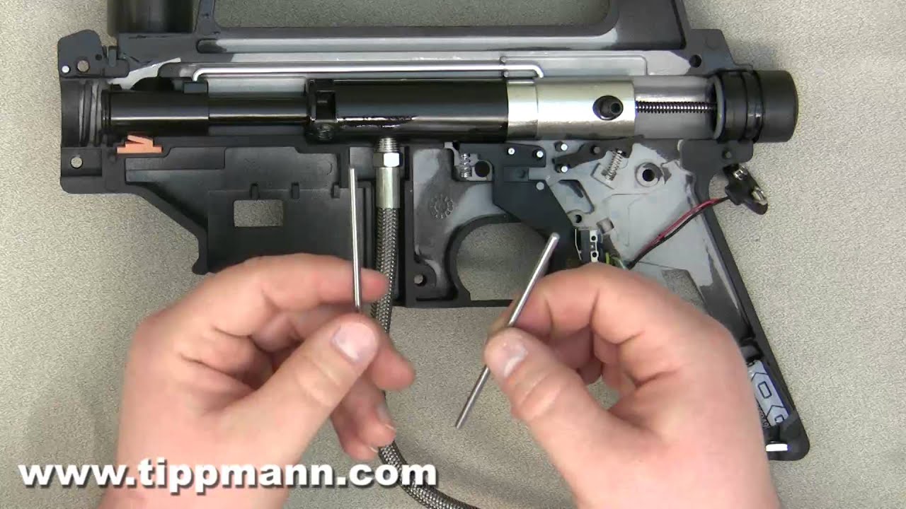US Army Alpha Black E-Trigger Kit Installation - YouTube