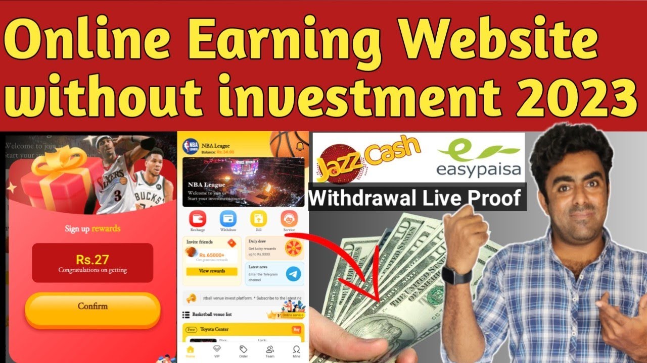 🔥 Earning Website without investment l Free online Earning Platform ...