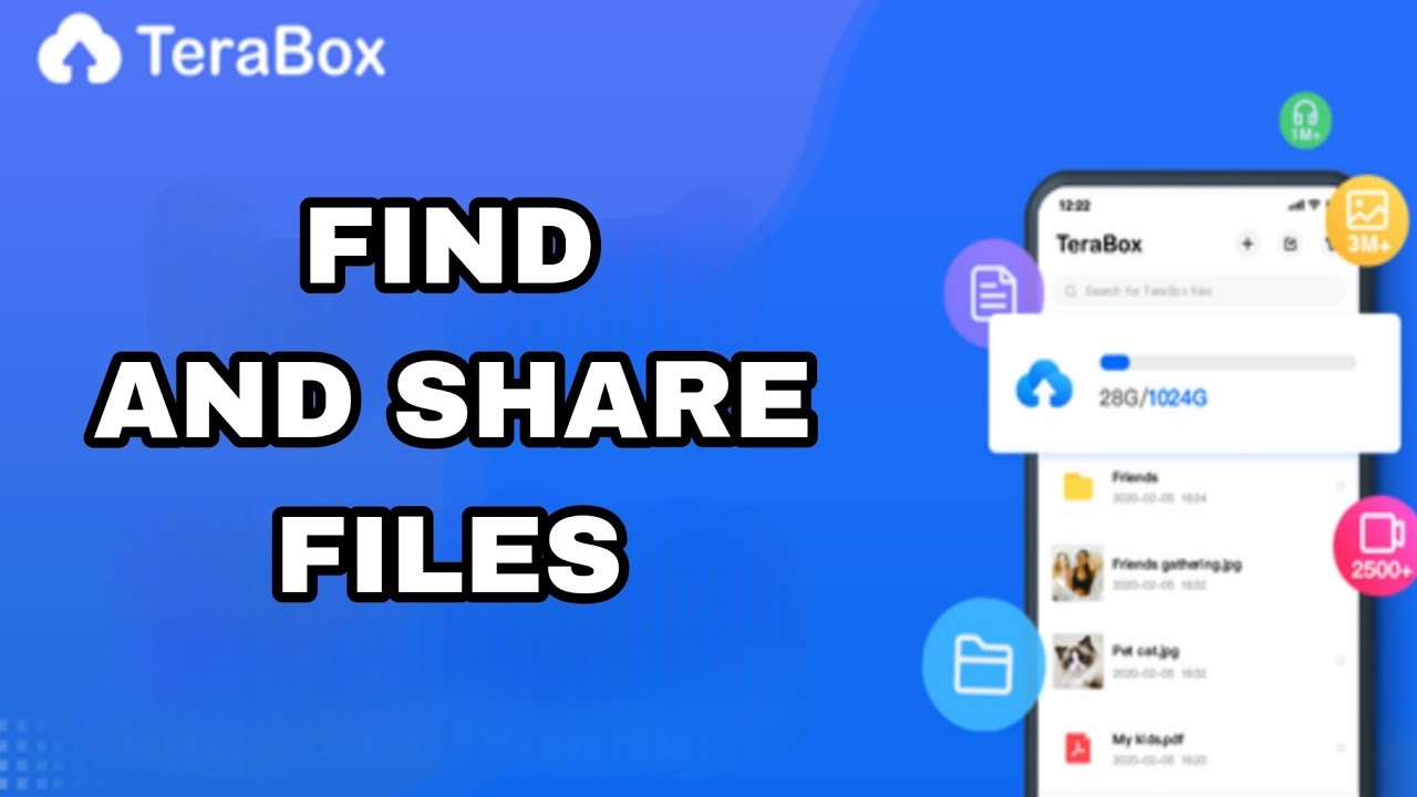 How To Find And Share Files On TeraBox App - YouTube