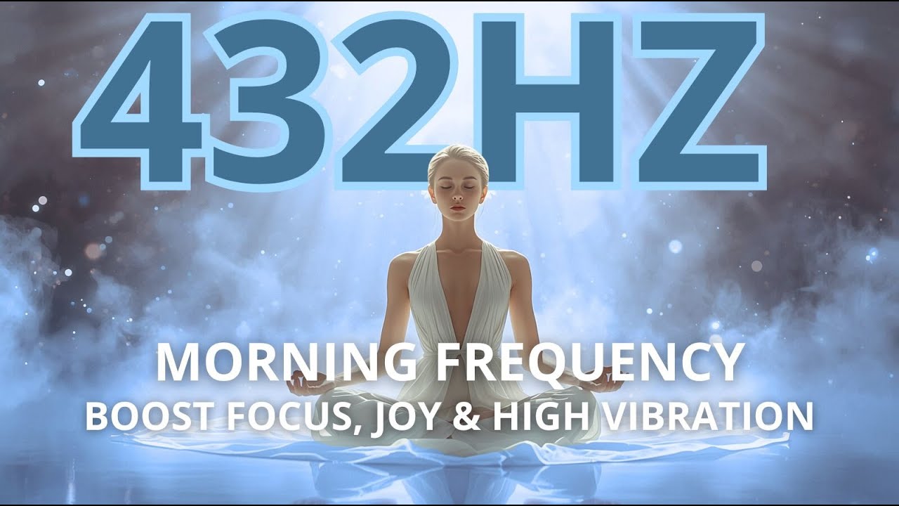 432Hz Morning Frequency – Boost Focus, Joy & High Vibration - YouTube