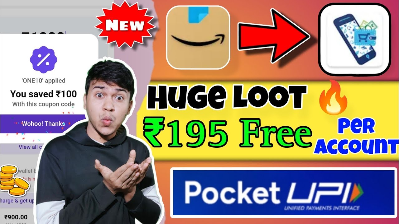 ₹195 Cashback 🔥 Per Account | Cashback Loot Offer Today | Without ...