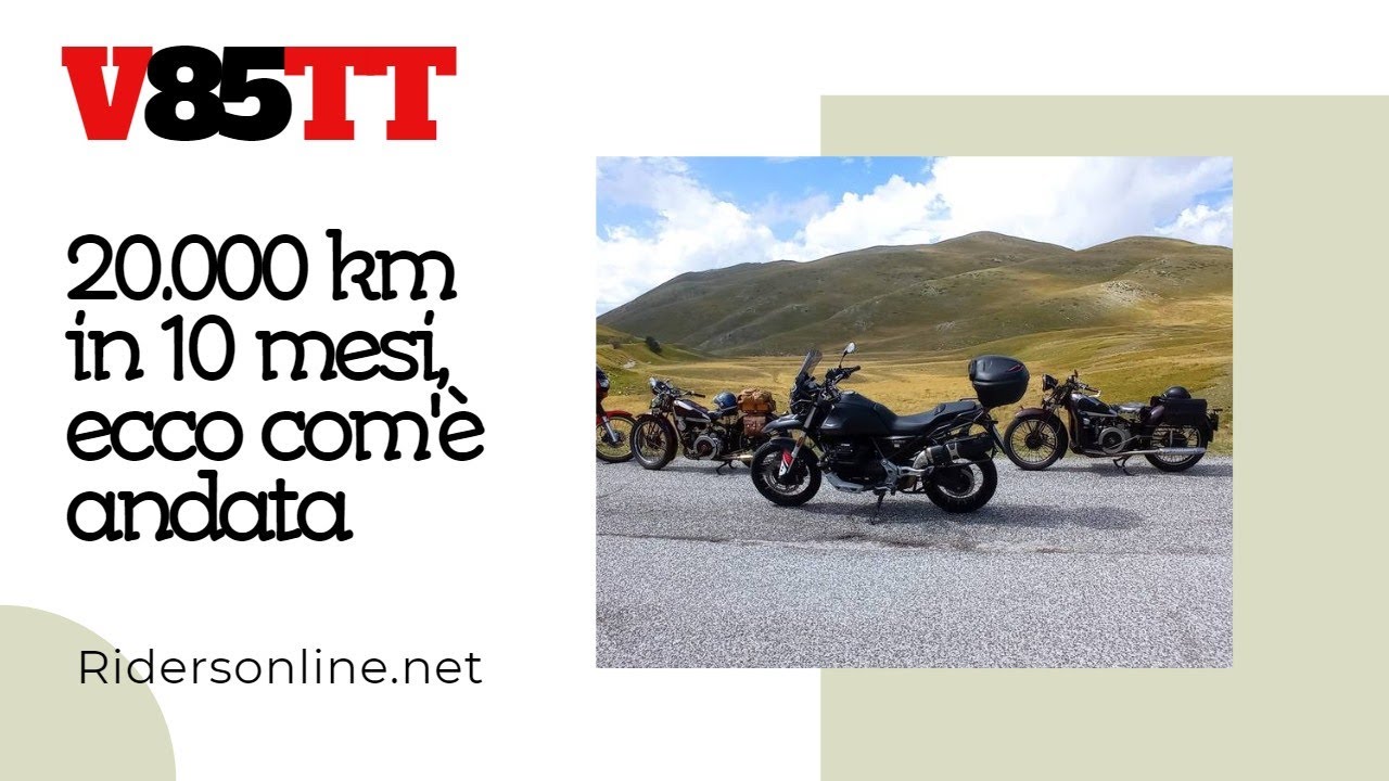 v85tt-20-000-km-in-10-mesi-ecco-com-andata-youtube
