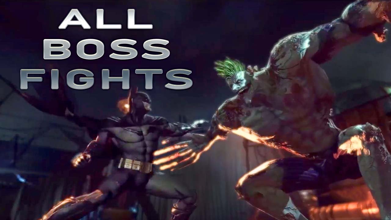 BATMAN ARKHAM ASYLUM - All Boss Fights & Villains With Cutscenes (1080p ...