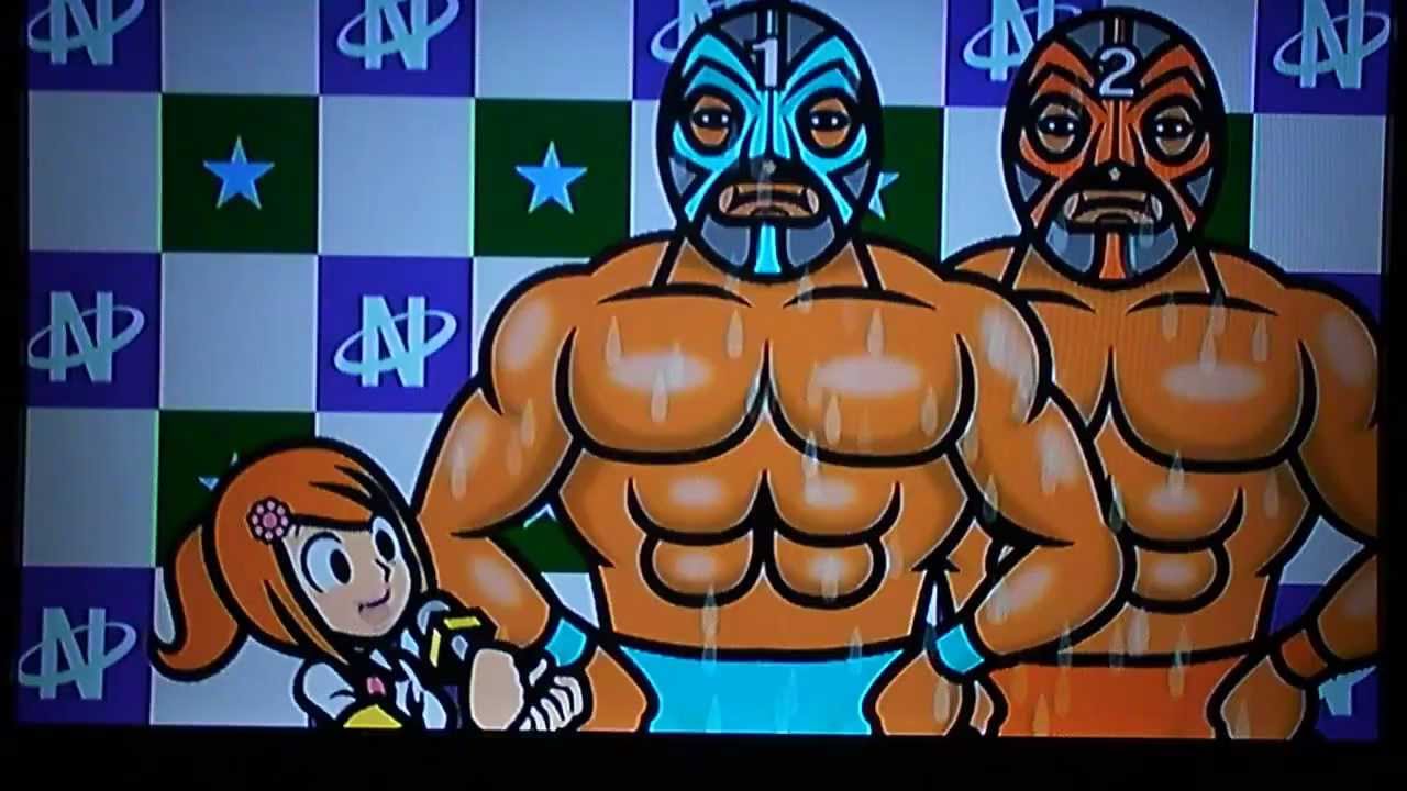 Rhythm heaven wrestler interview japanese - rewaii