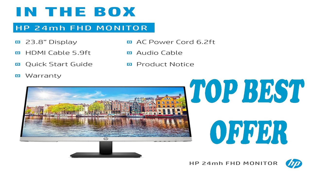 Top Best HP 24mh FHD Monitor Review 2021 | Saleplace1 Computer Monitor ...