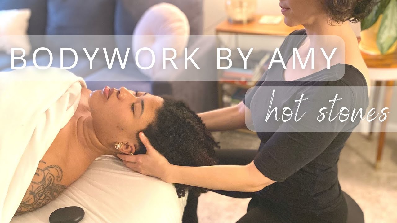 Bodywork By Amy Massage Therapy With Hot Stones Enhancement Youtube