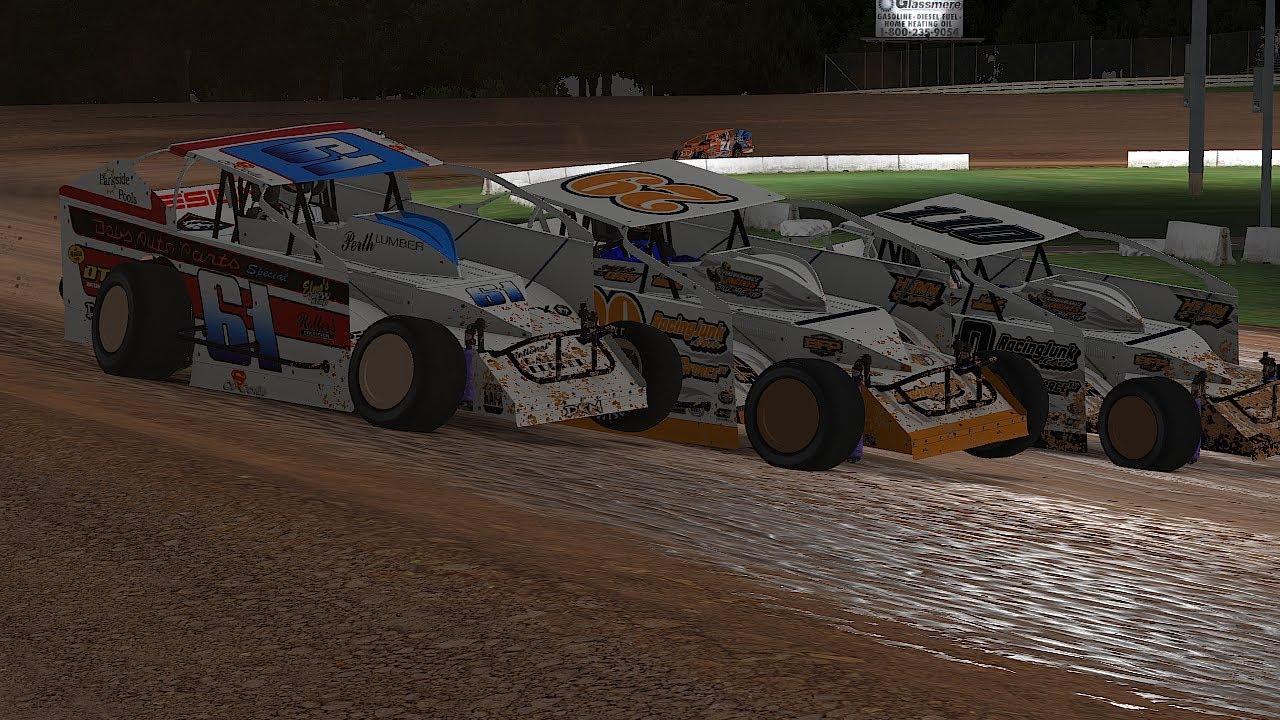 Lernerville Speedway 65 laps must watch last 25 laps - YouTube