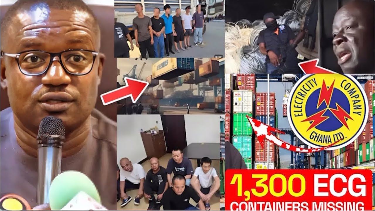 #Busted: Who stole ECG containers‼️Chinese Nationals &3 Ghanaians ...