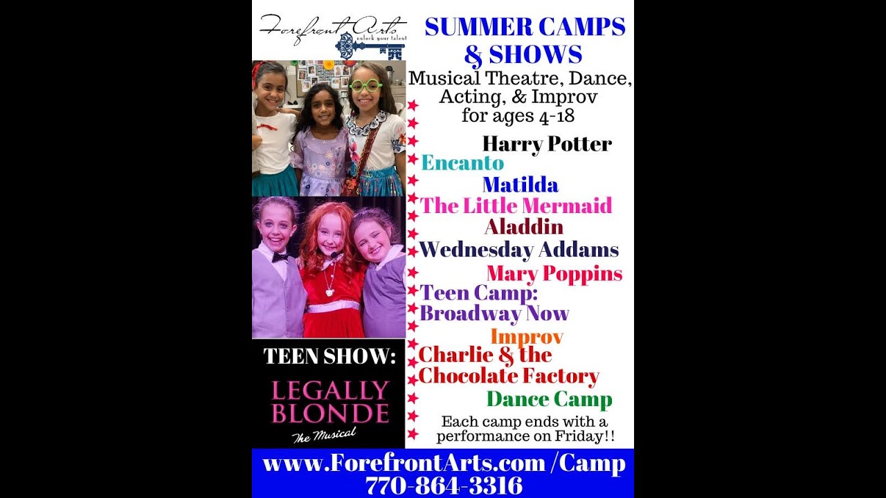 Forefront Arts summer camps - YouTube
